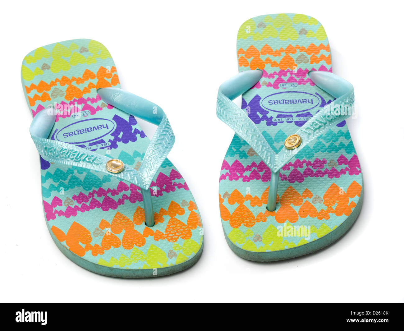 Pink flip flops cutout hi-res stock photography and images - Alamy