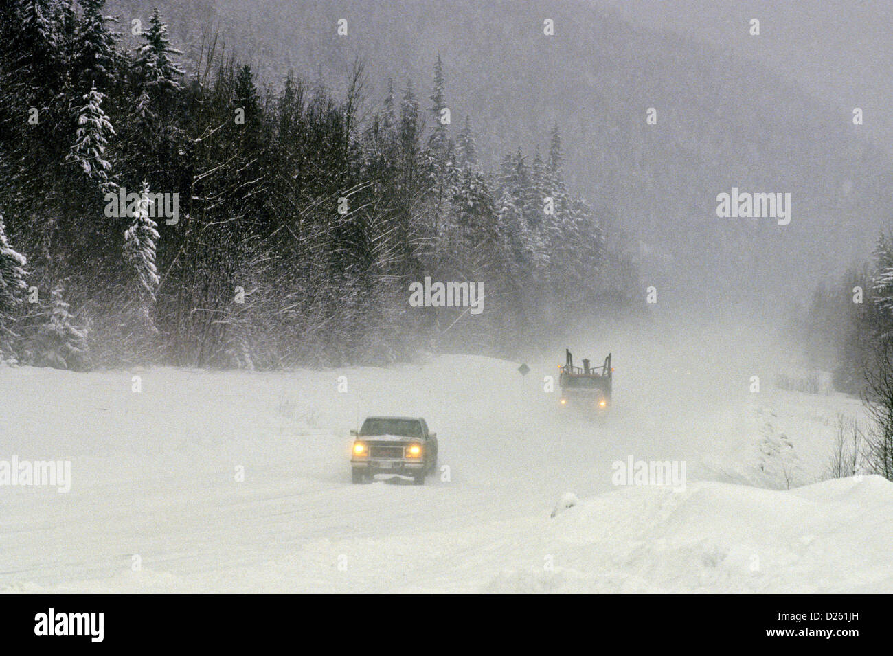 Blinding snow hi-res stock photography and images - Alamy