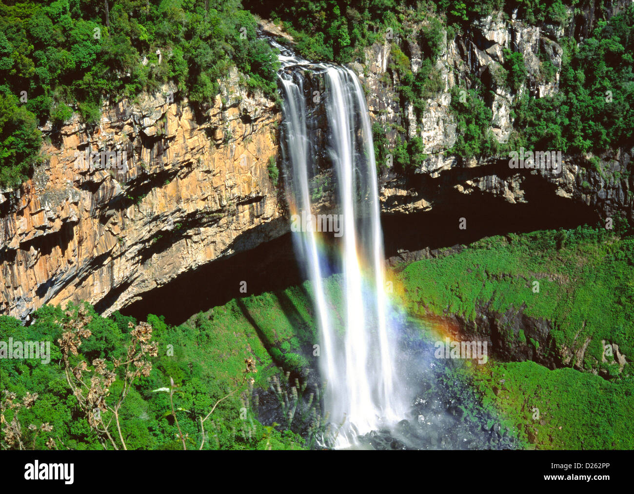 Caracol Falls, Brazil Stock Photo - Alamy