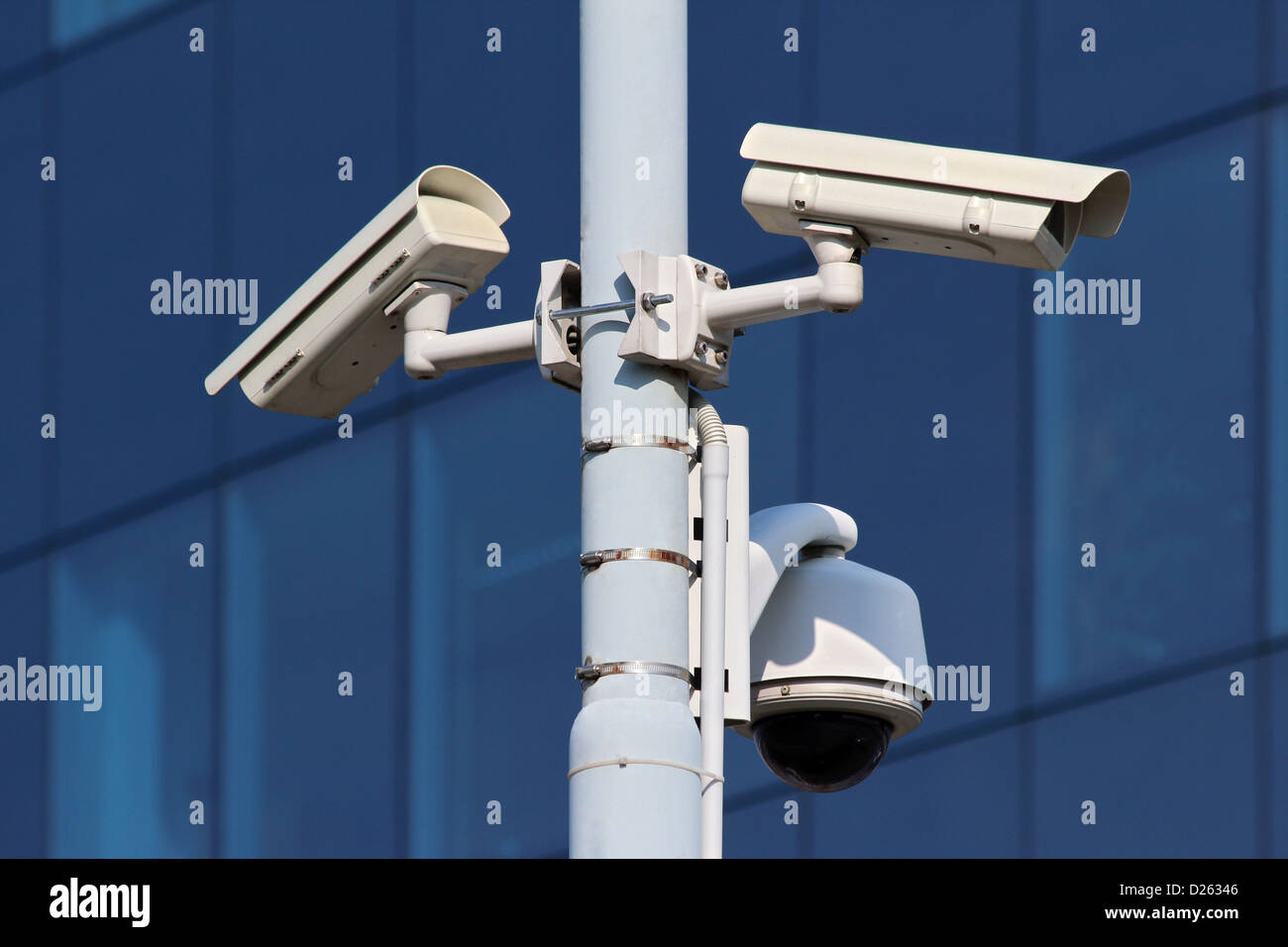 Cctv camera looking down hi-res stock photography and images - Alamy
