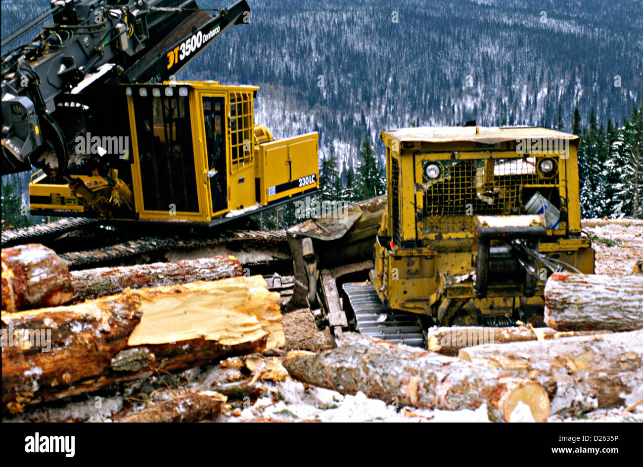 Lumber carrier equipment hi-res stock photography and images - Alamy