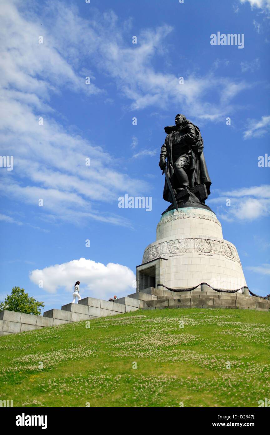 Berlin, Germany, Soviet Memorial in Treptow Park Stock Photo - Alamy
