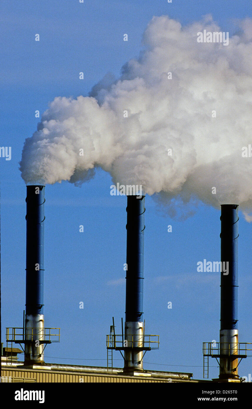 Smoke Stacks 4 Stock Photo - Alamy