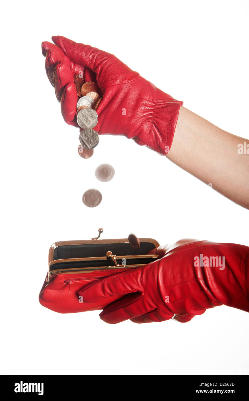 Handling cash hi-res stock photography and images - Alamy