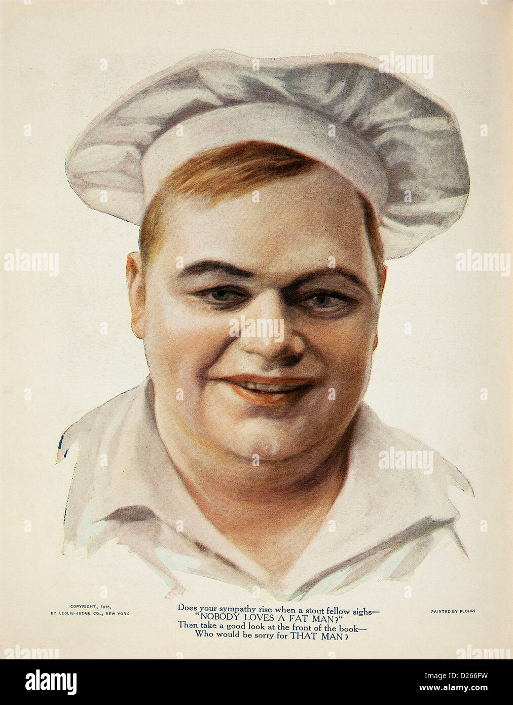 FATTY ARBUCKLE (1887-1933) US film actor on cigarette card publicising ...