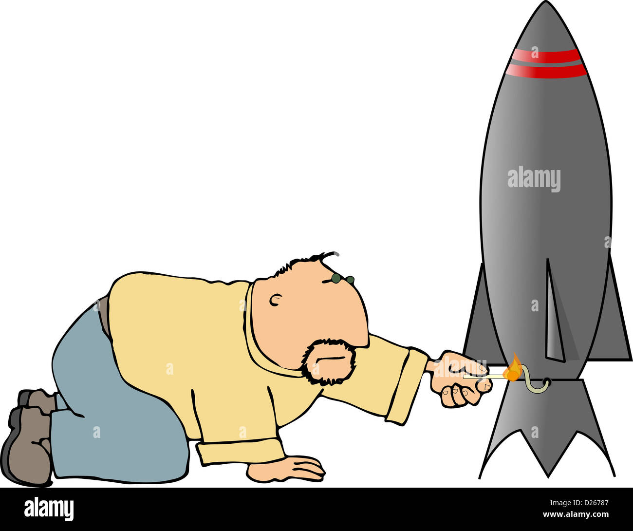 Cartoon missile hi-res stock photography and images - Alamy