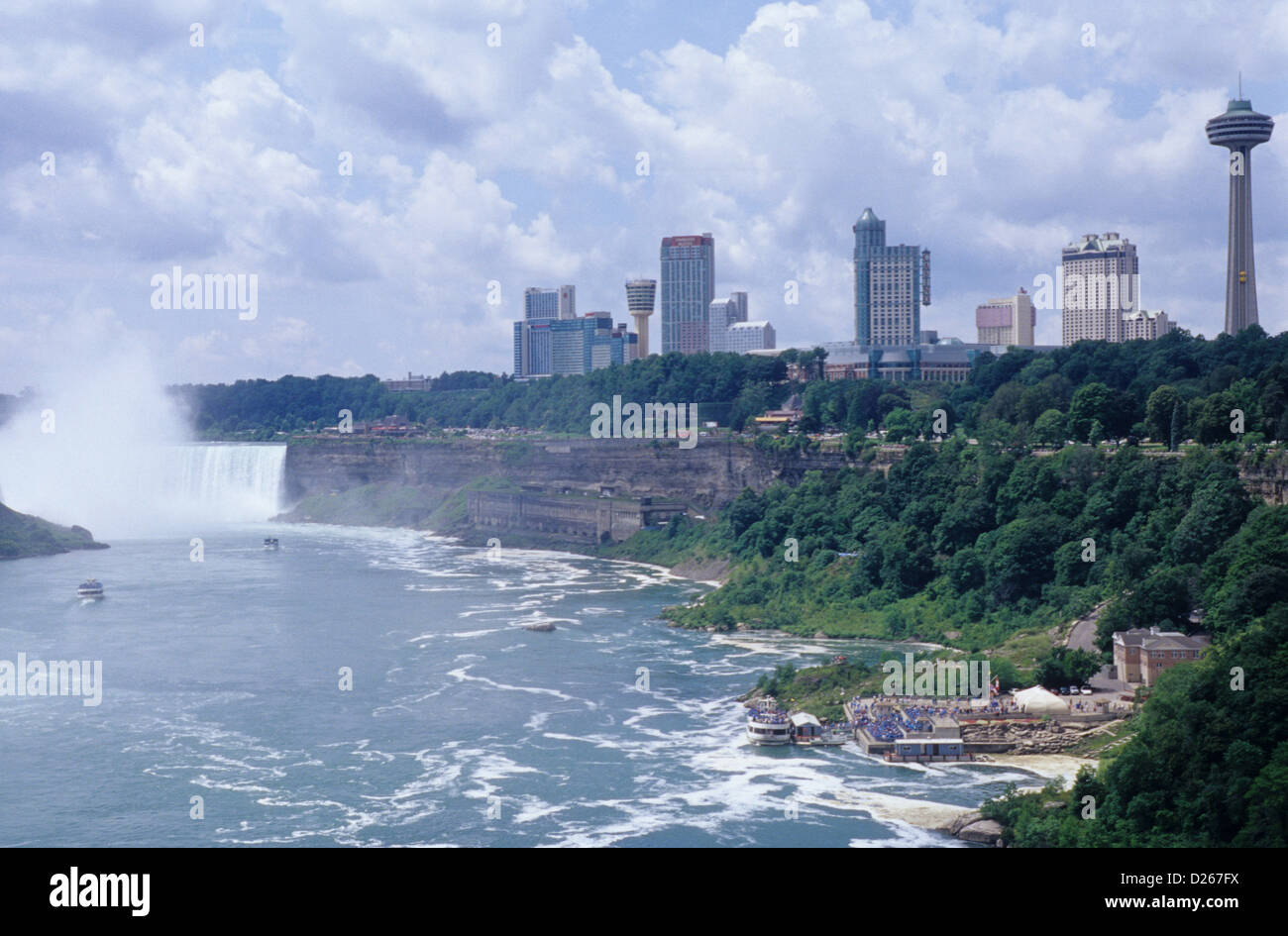 Niagara falls buildings hi-res stock photography and images - Alamy