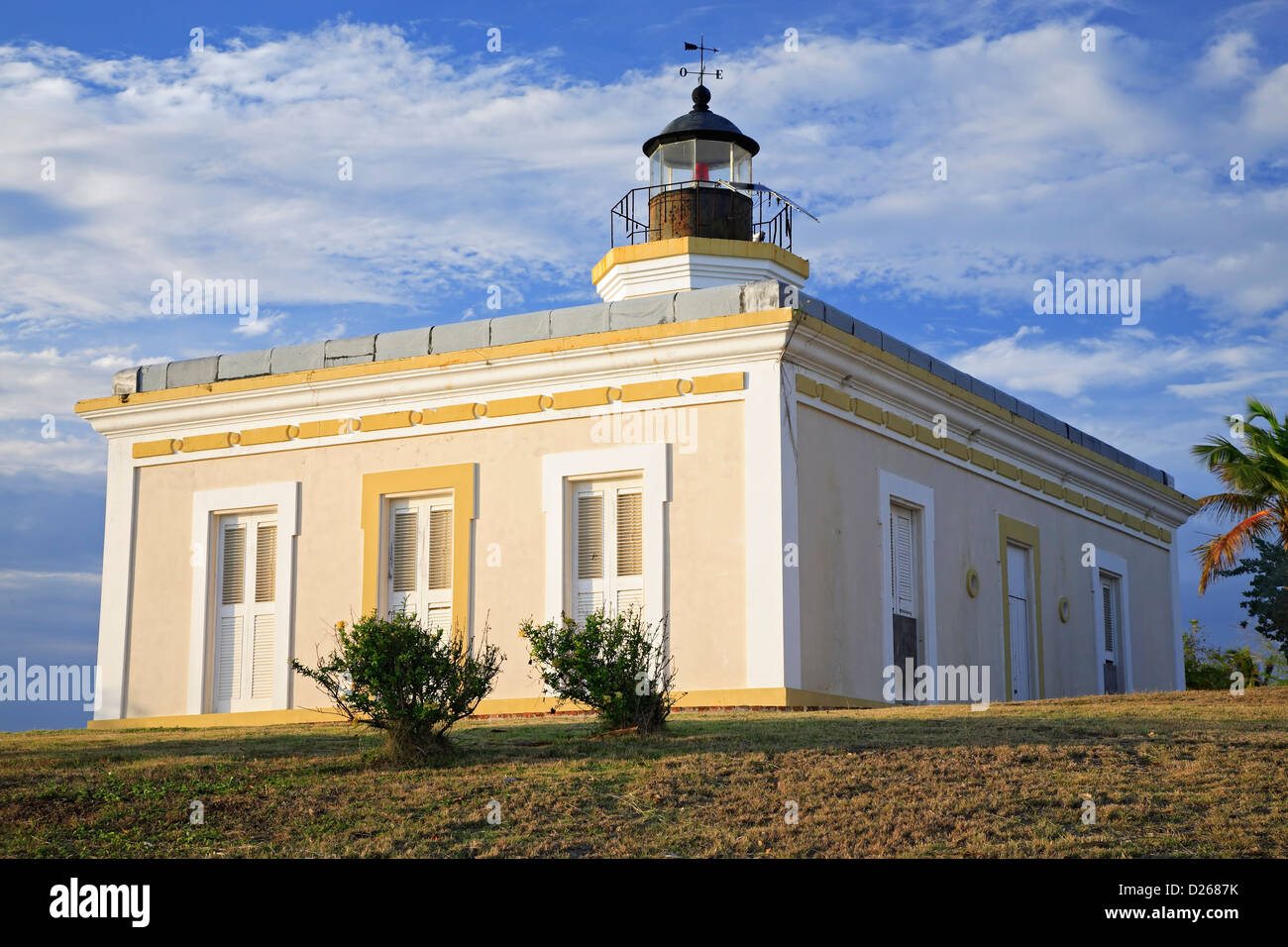 Punta Mulas Lighthouse, Isbel Segunda, Vieques, Puerto Rico Stock Photo ...