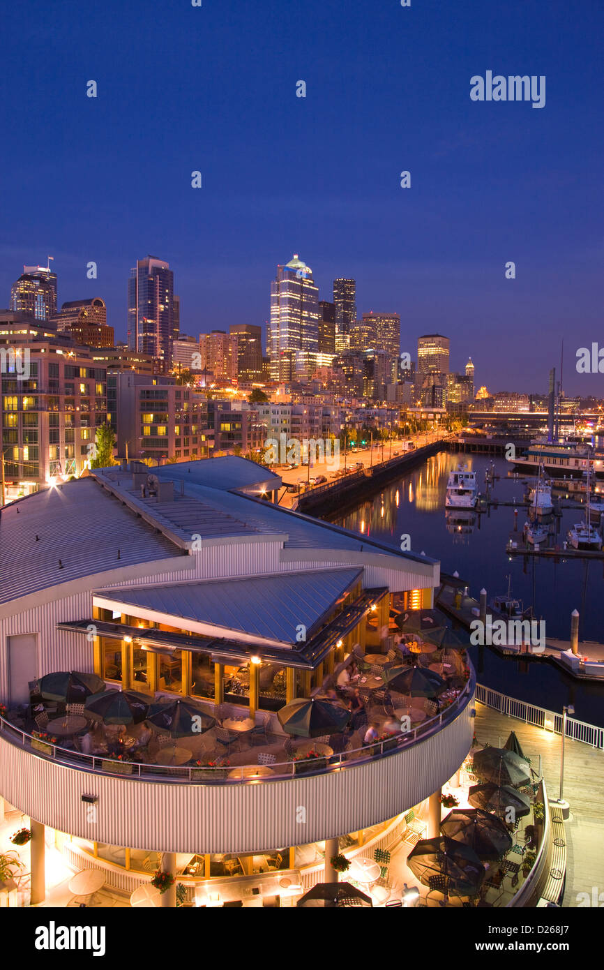 OUTDOOR RESTAURANT PIER 66 BELL STREET MARINA ELLIOT BAY DOWNTOWN ...