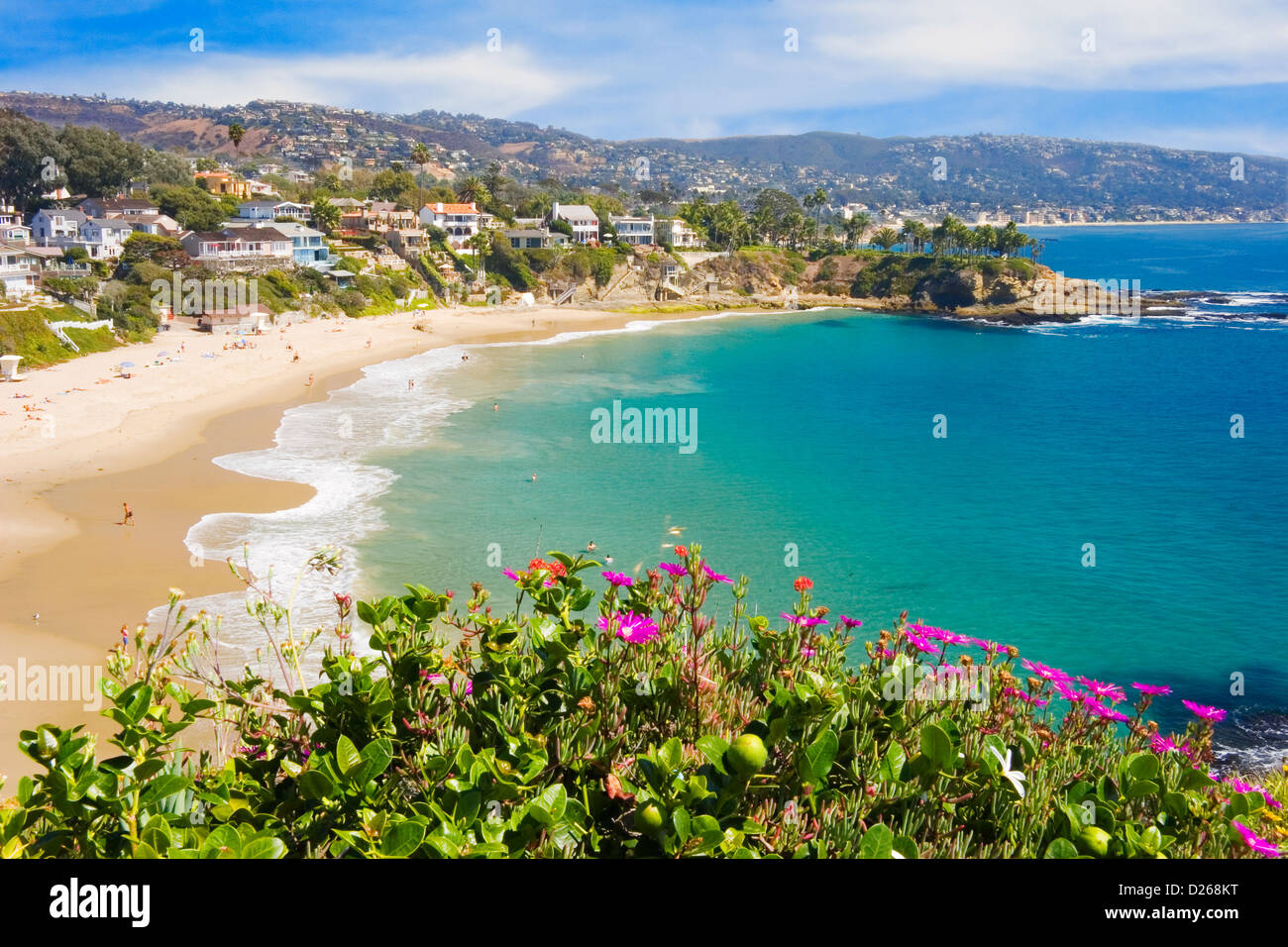 Crescent Bay, Laguna Beach, Califor Stock Photo - Alamy