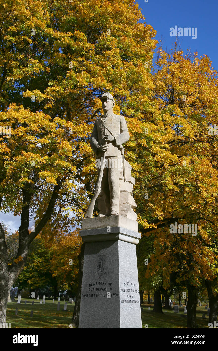 Civil war soldier hi-res stock photography and images - Alamy