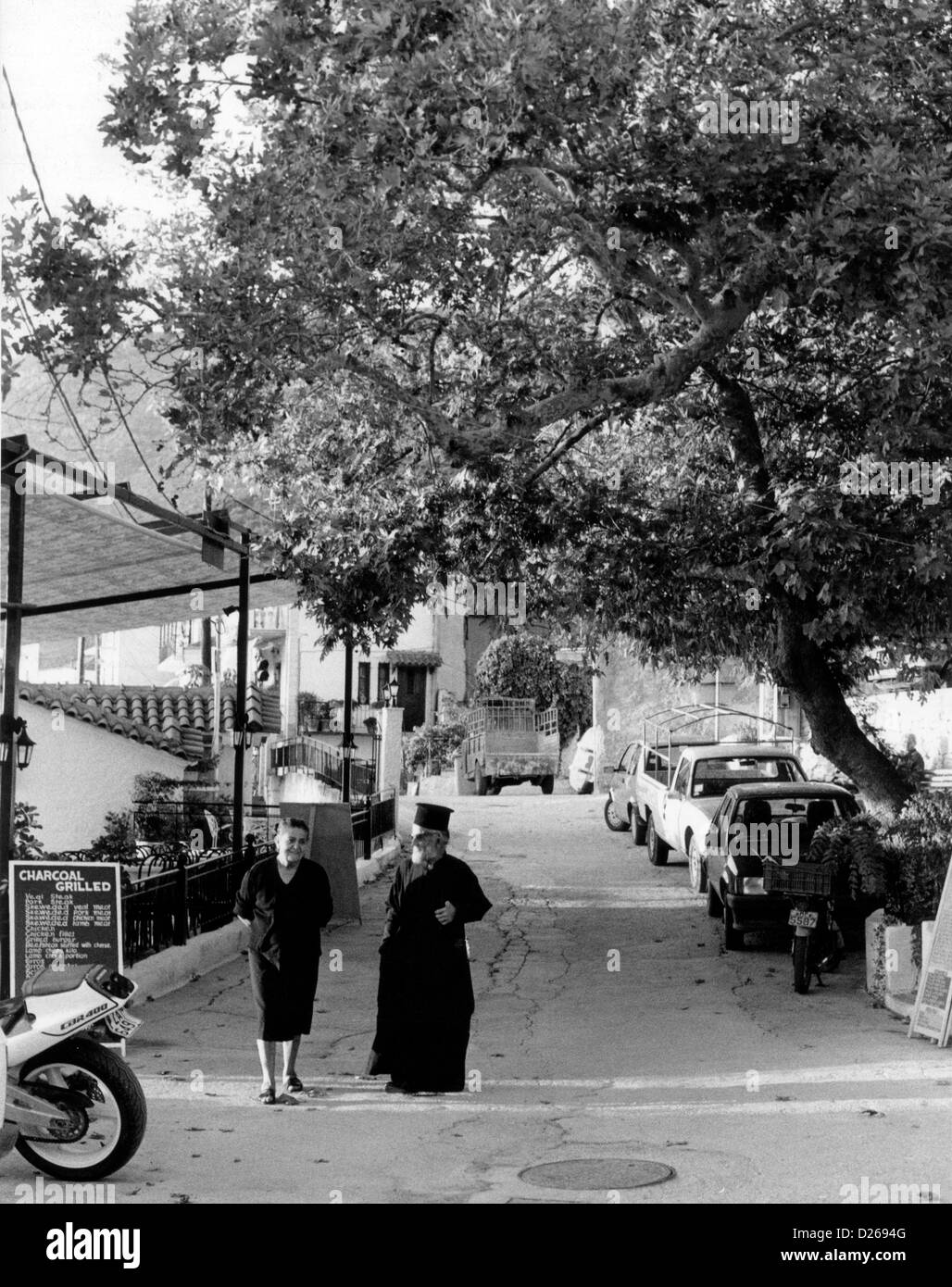 1990s greek village hi-res stock photography and images - Alamy