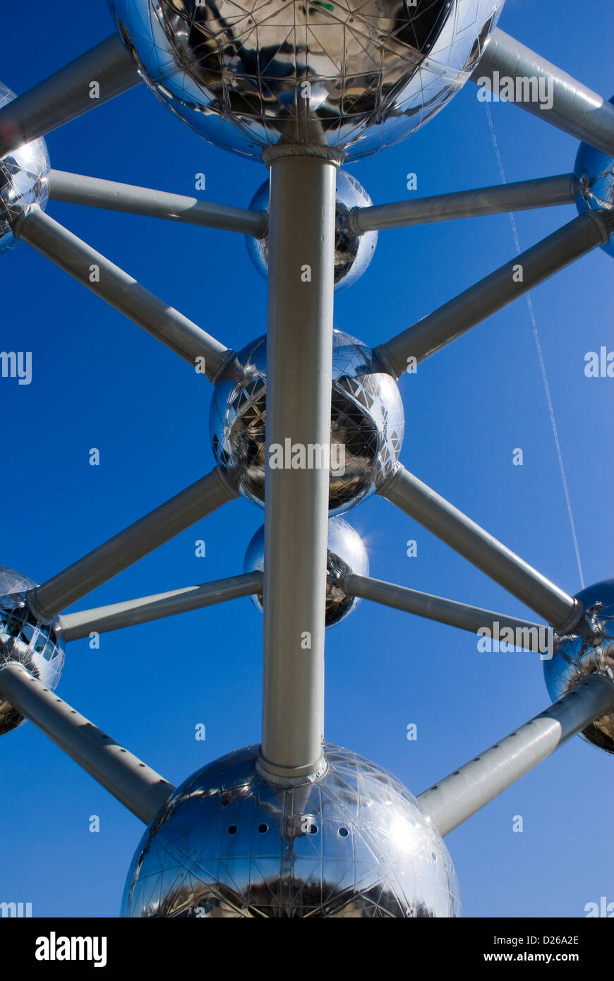 Balls of the Atomium monument in Brussels, Belgium Stock Photo - Alamy