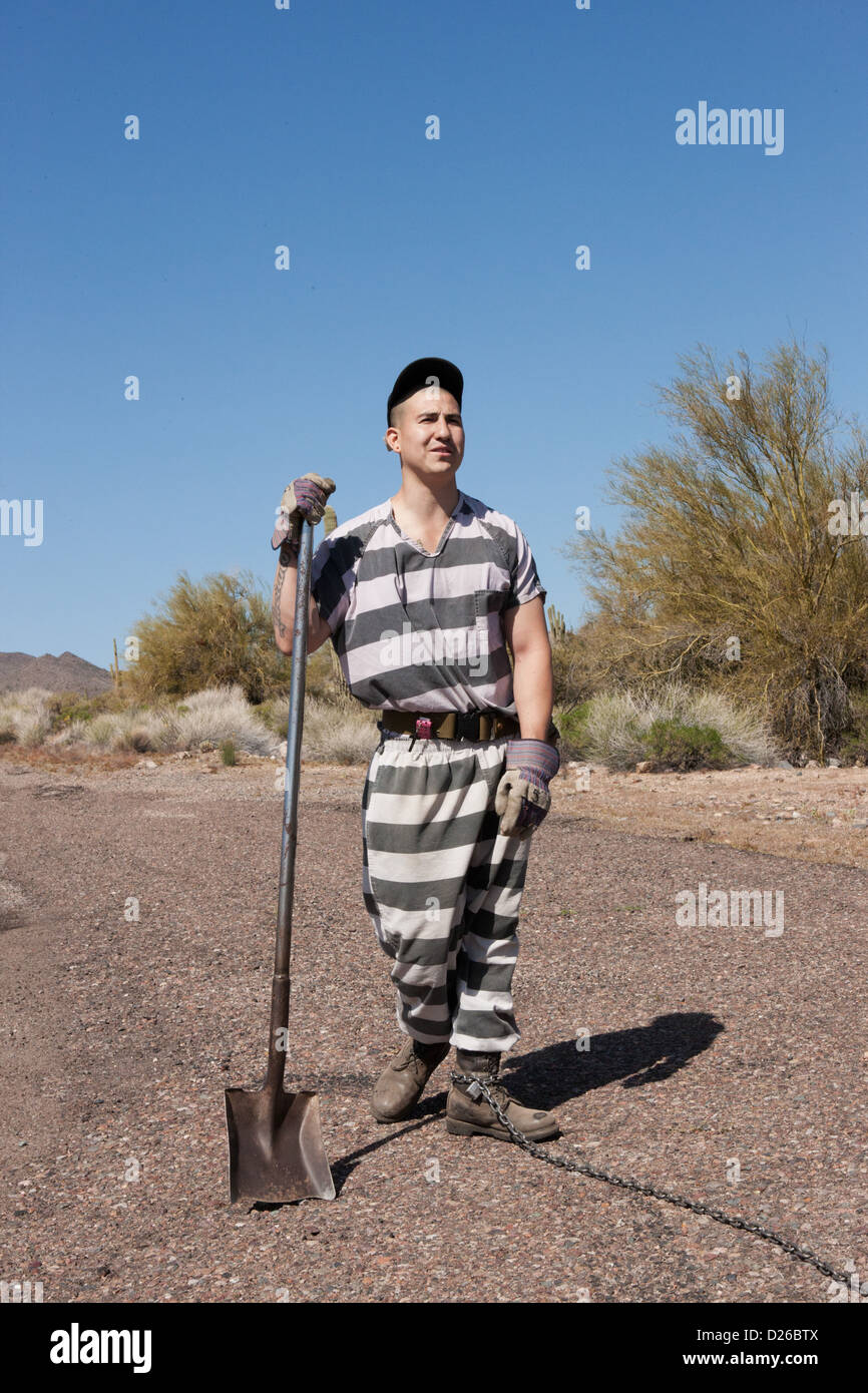 The chain gang at Maricopa County Jail in Phoenix Arizona Stock Photo ...