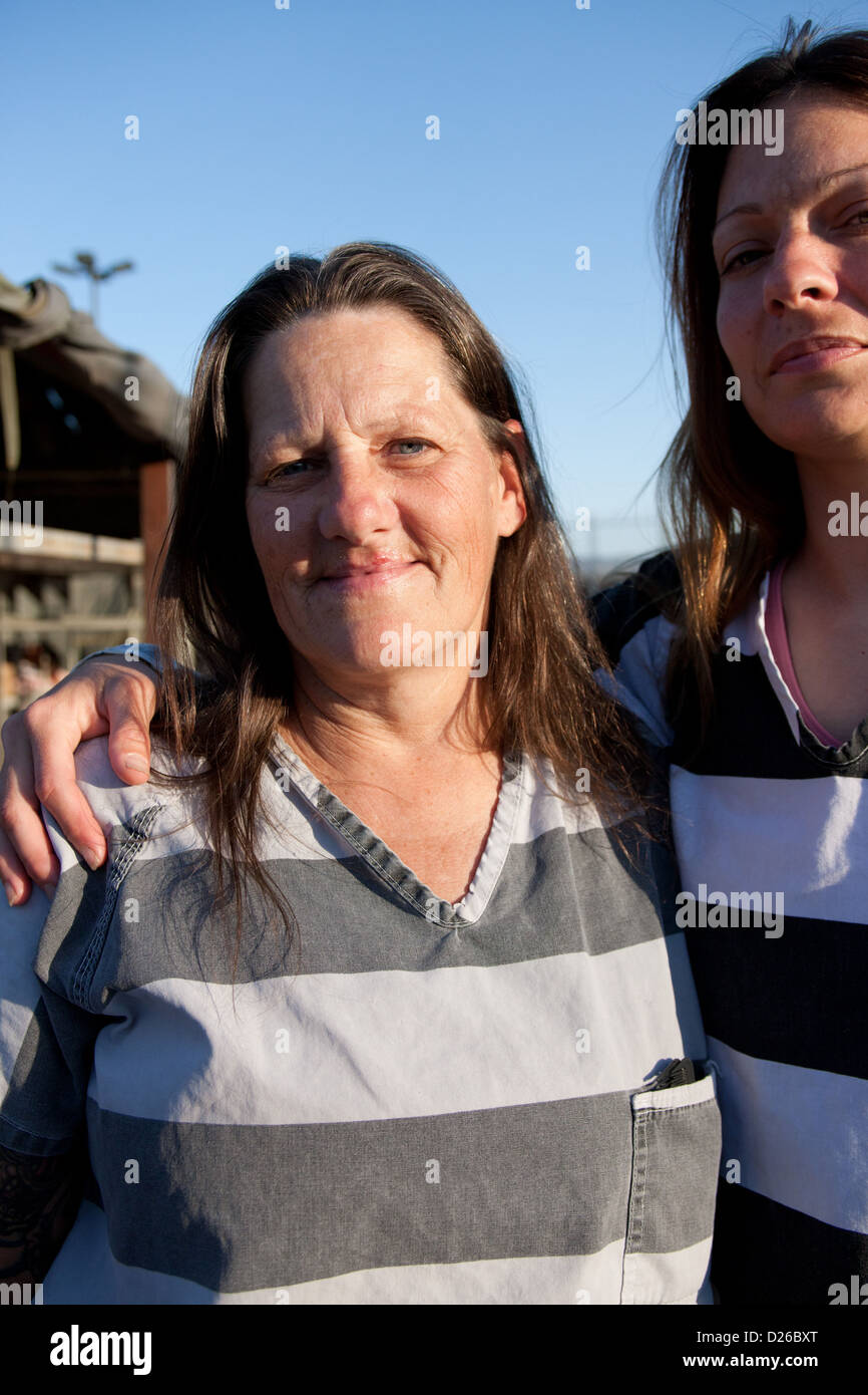 The chain gang at Maricopa County Jail in Phoenix Arizona Stock Photo ...