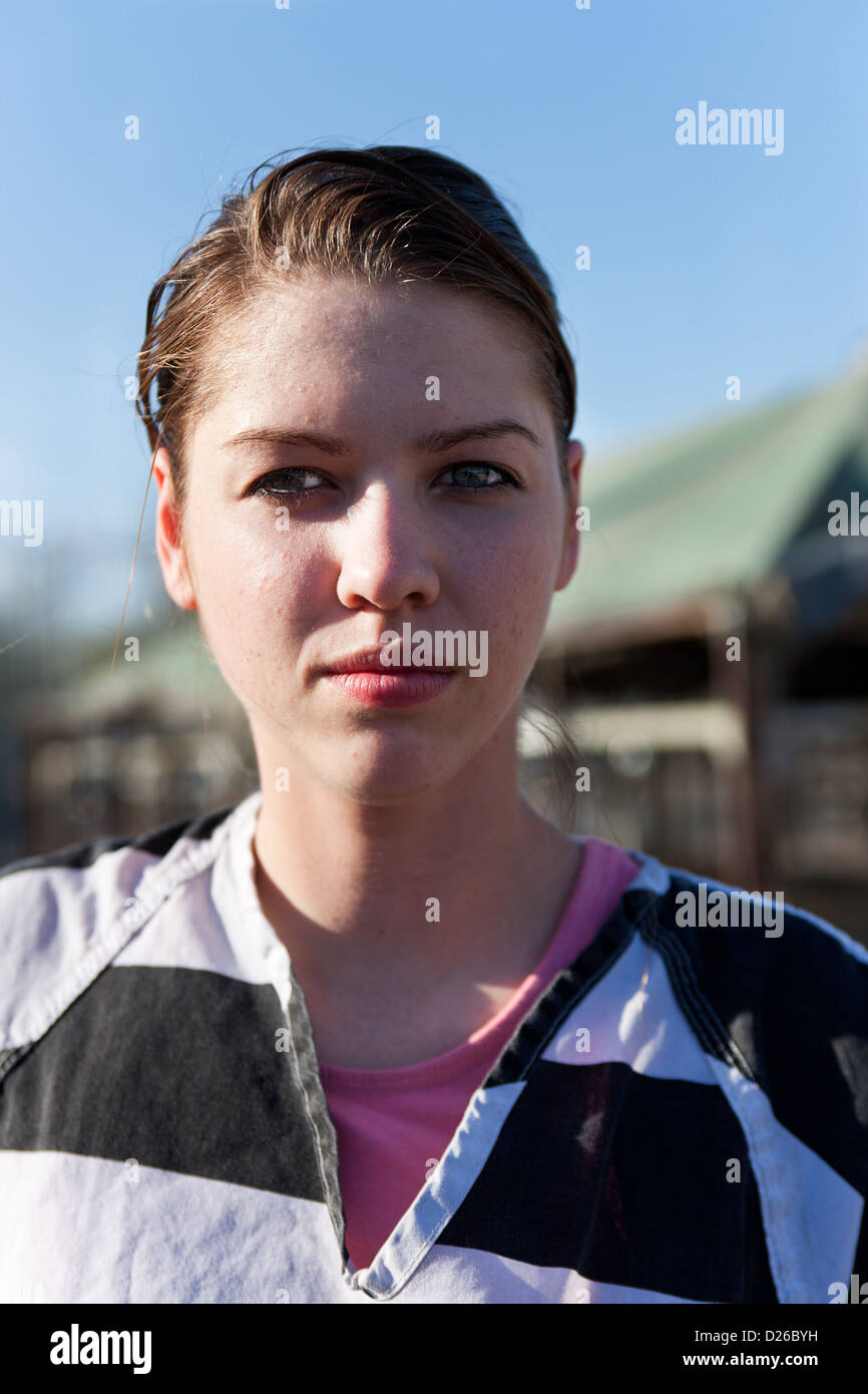 The chain gang at Maricopa County Jail in Phoenix Arizona Stock Photo ...