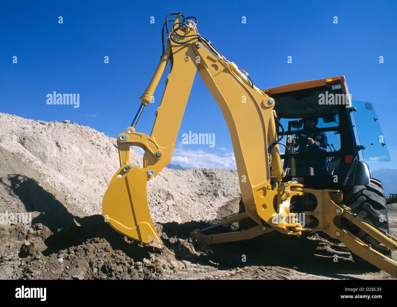 Construction Equipment and Operator Stock Photo - Alamy