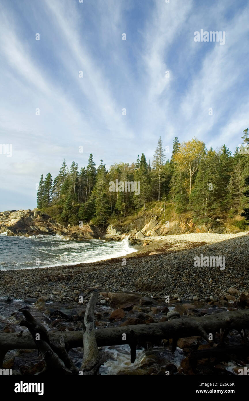 Little Hunters Beach, Acadia NP Stock Photo - Alamy