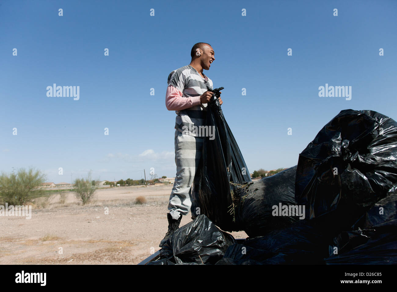 The chain gang at Maricopa County Jail in Phoenix Arizona Stock Photo ...