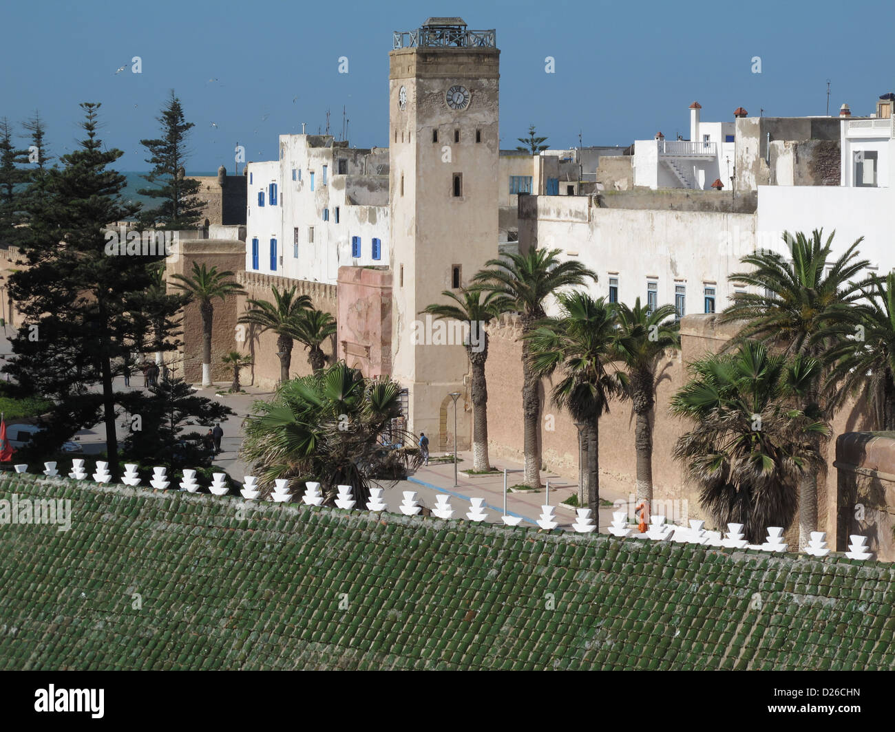 City walls of Essaouira, Morocco Stock Photo - Alamy
