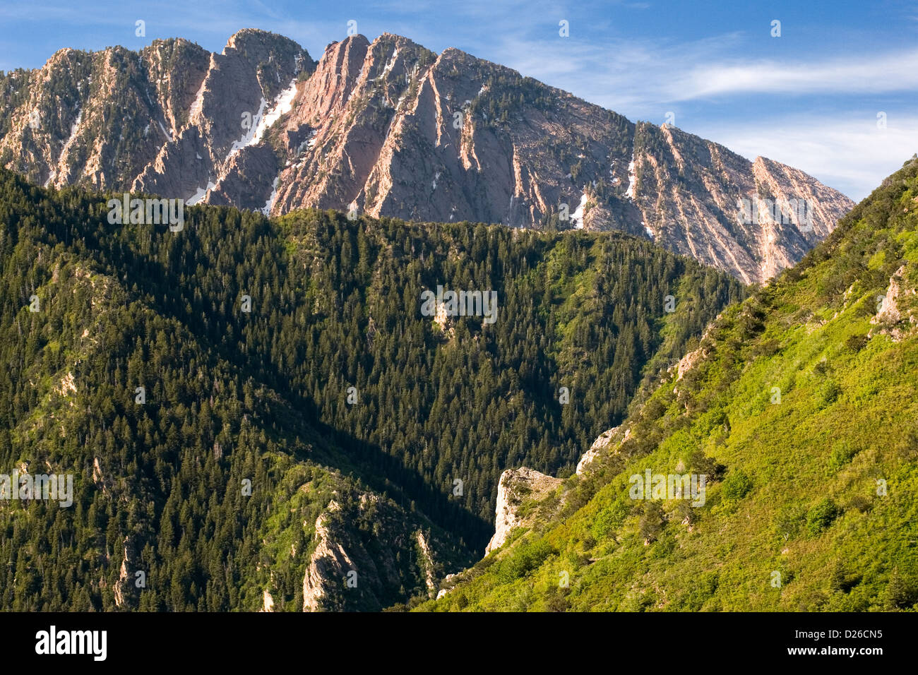 Wasatch Mountains, Utah Stock Photo - Alamy