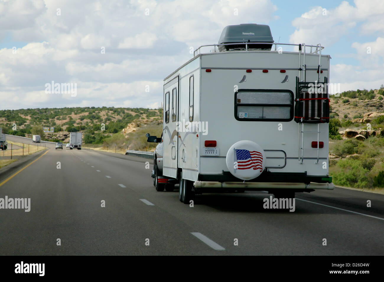 Rv traveling america on interstate hi-res stock photography and images ...