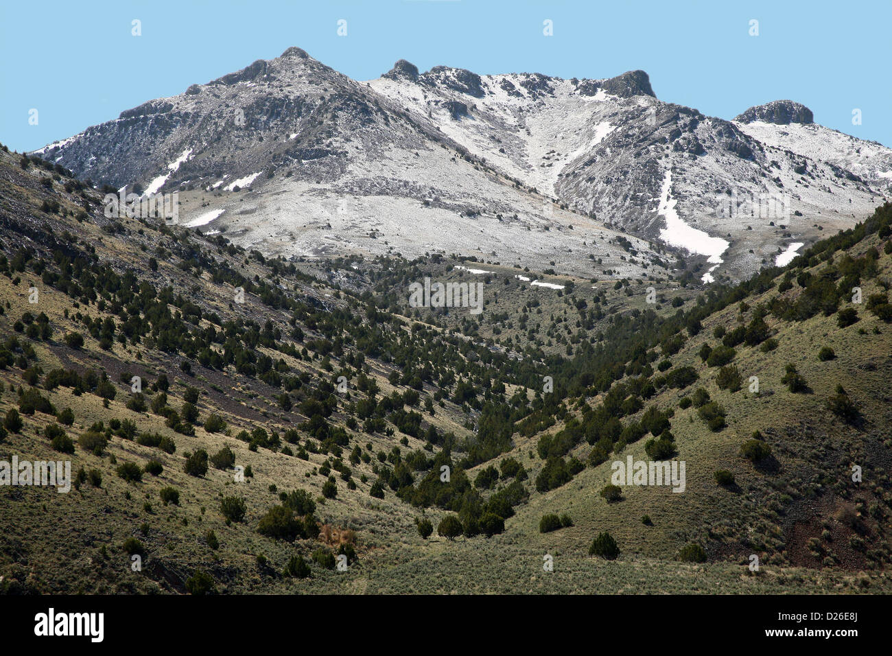 Jim Sage Mountains in SE Idaho Stock Photo - Alamy