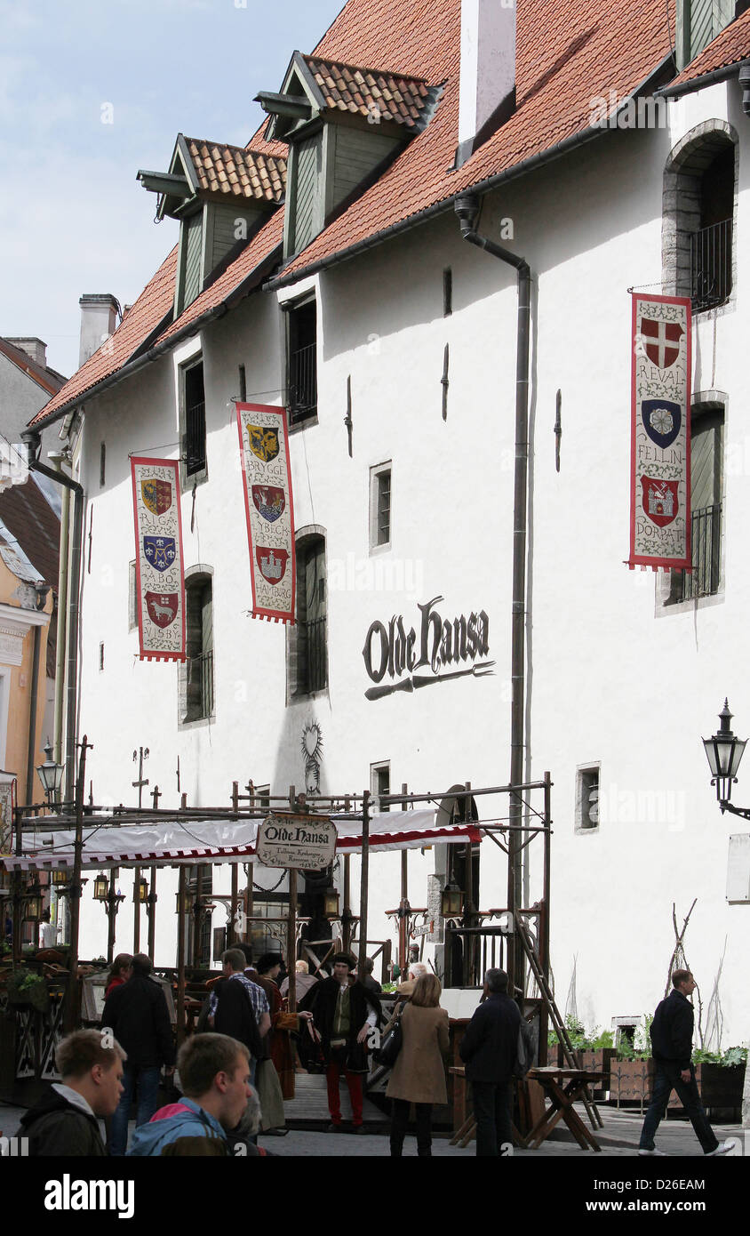 Olde hansa medieval themed restaurant hi-res stock photography and ...