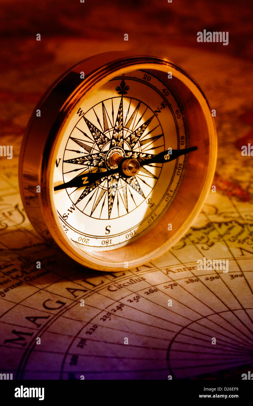 Map charting hi-res stock photography and images - Alamy