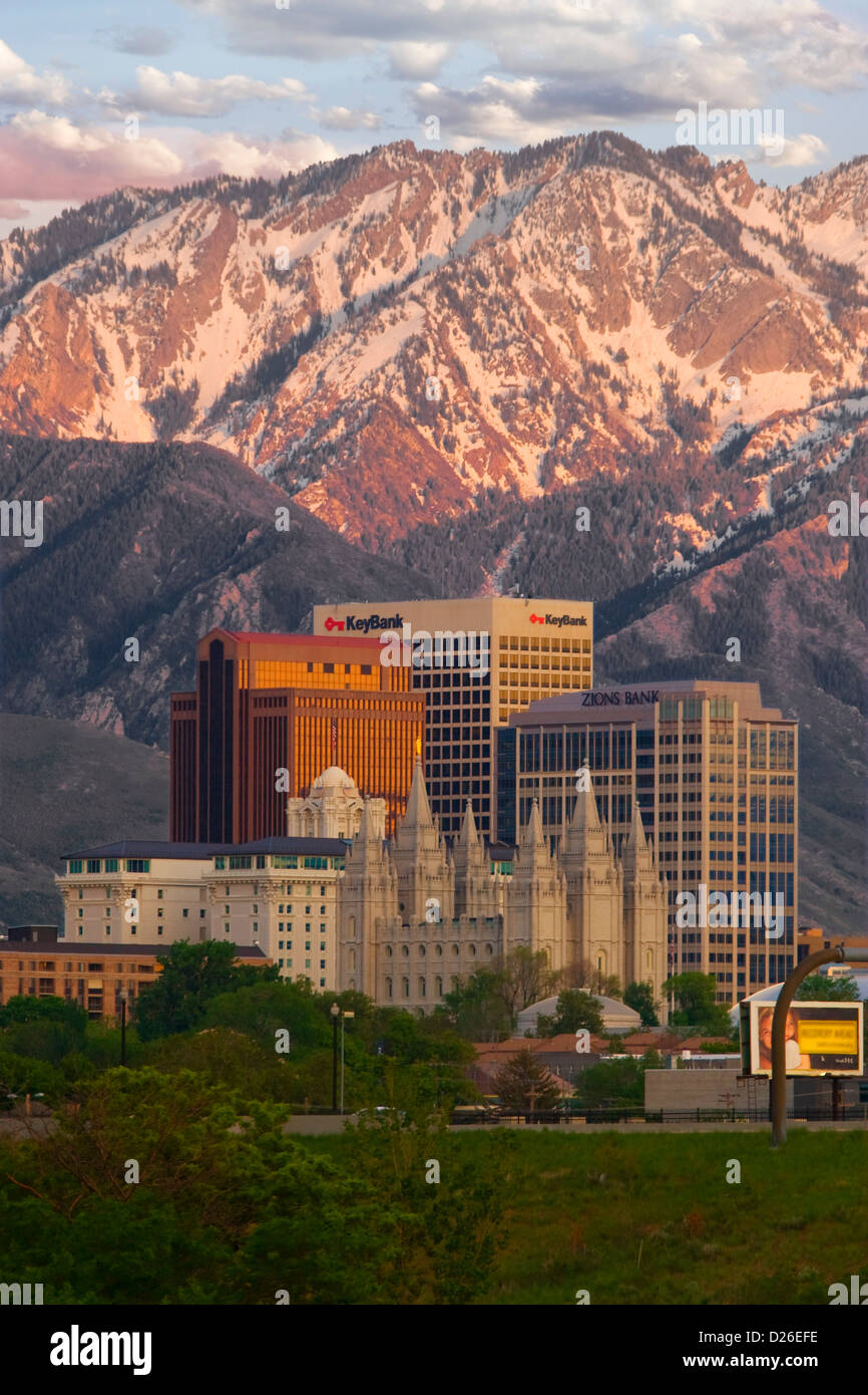 Salt Lake City Utah USA Stock Photo - Alamy