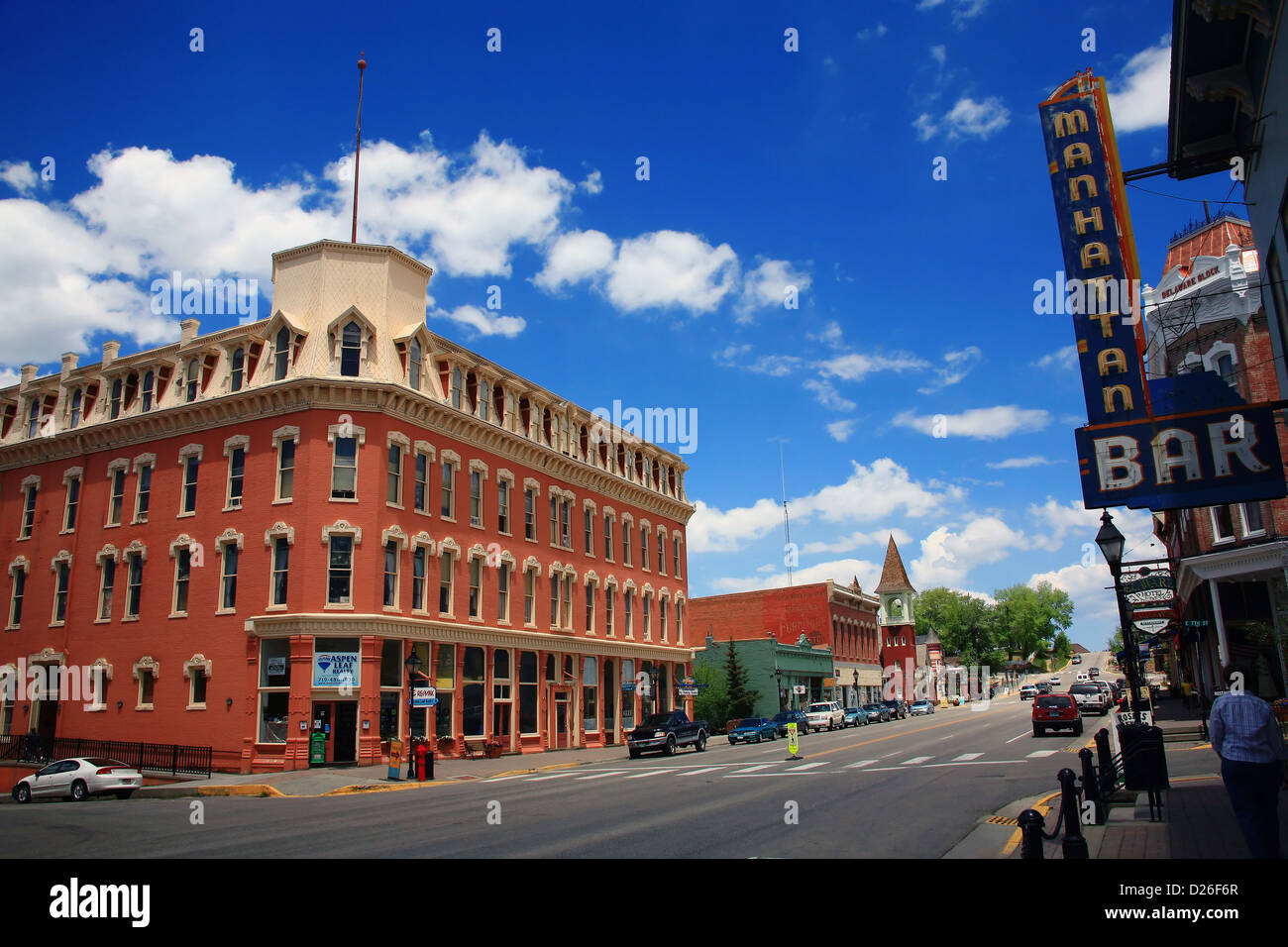 Downtown Leadville Colorado Stock Photo - Alamy