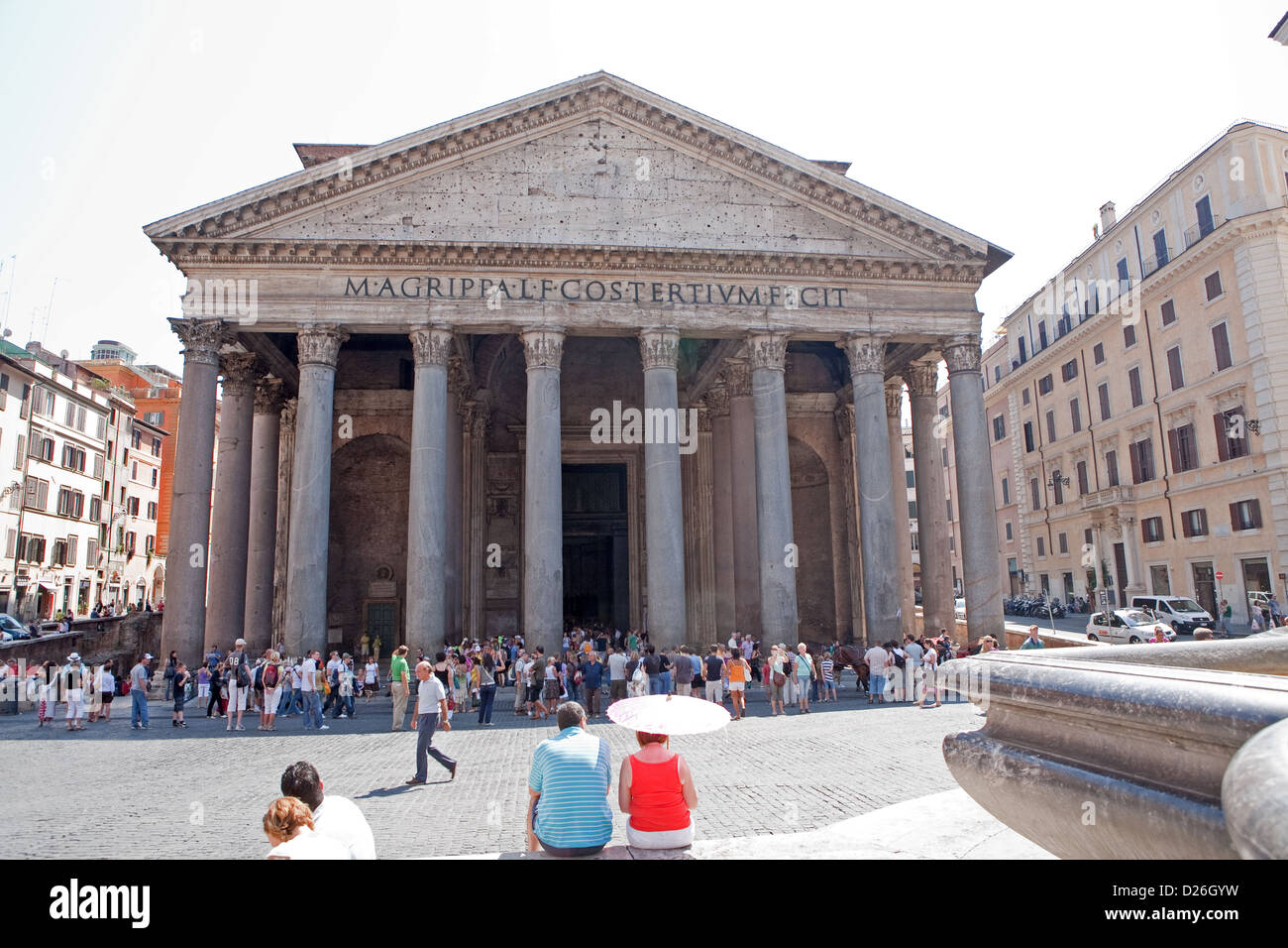 Rome pantheon floor hi-res stock photography and images - Alamy
