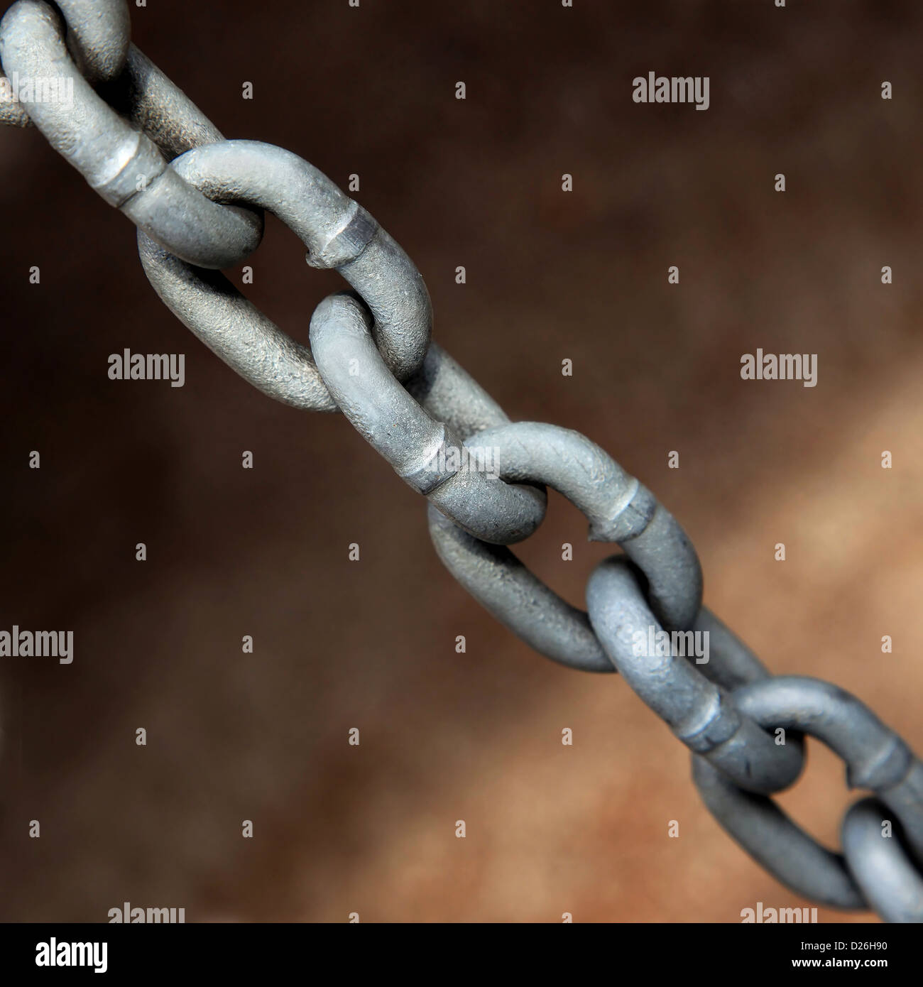 Links of chain Stock Photo - Alamy
