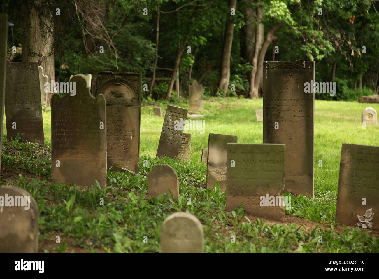 Cemetery Gravestones Burial Ground High Resolution Stock Photography ...
