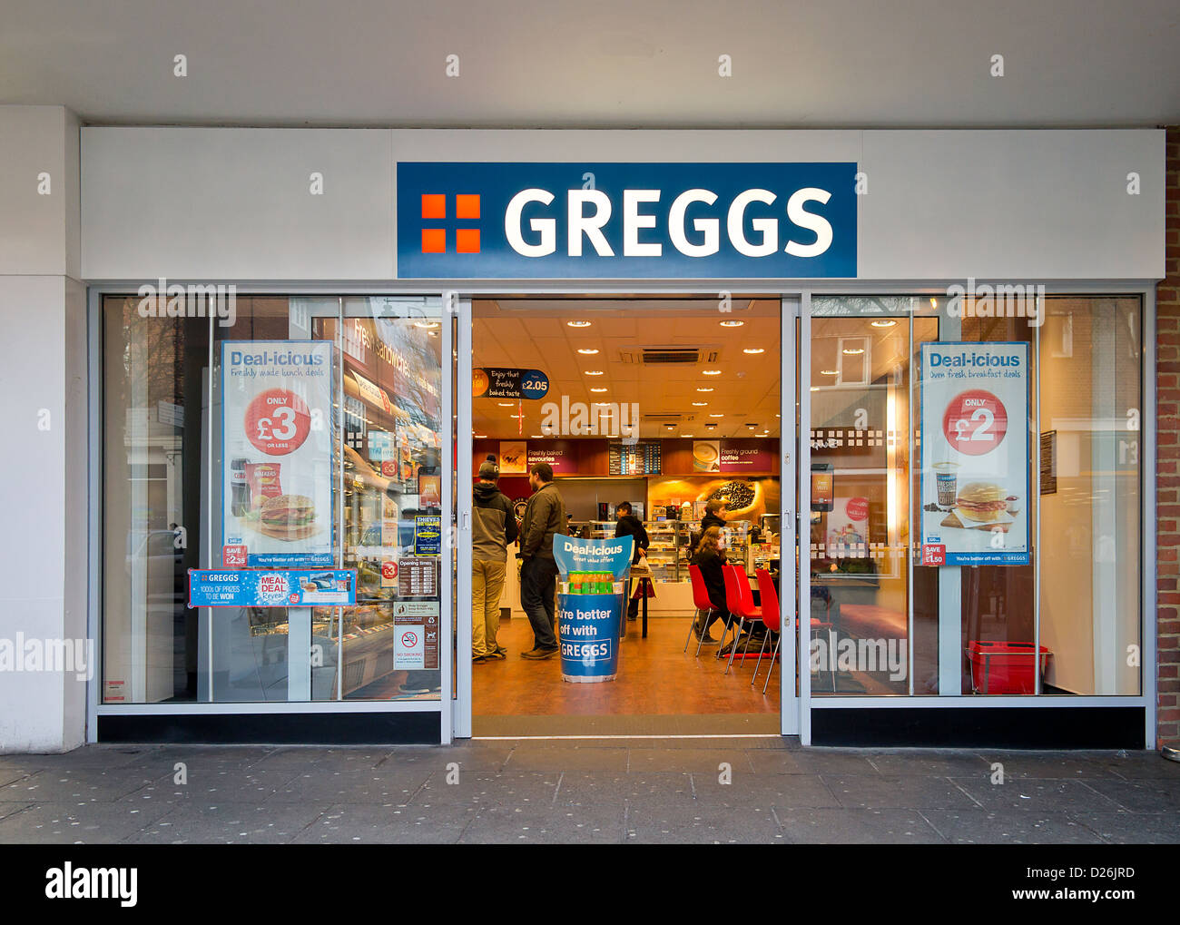 Greggs bakery hi-res stock photography and images - Alamy