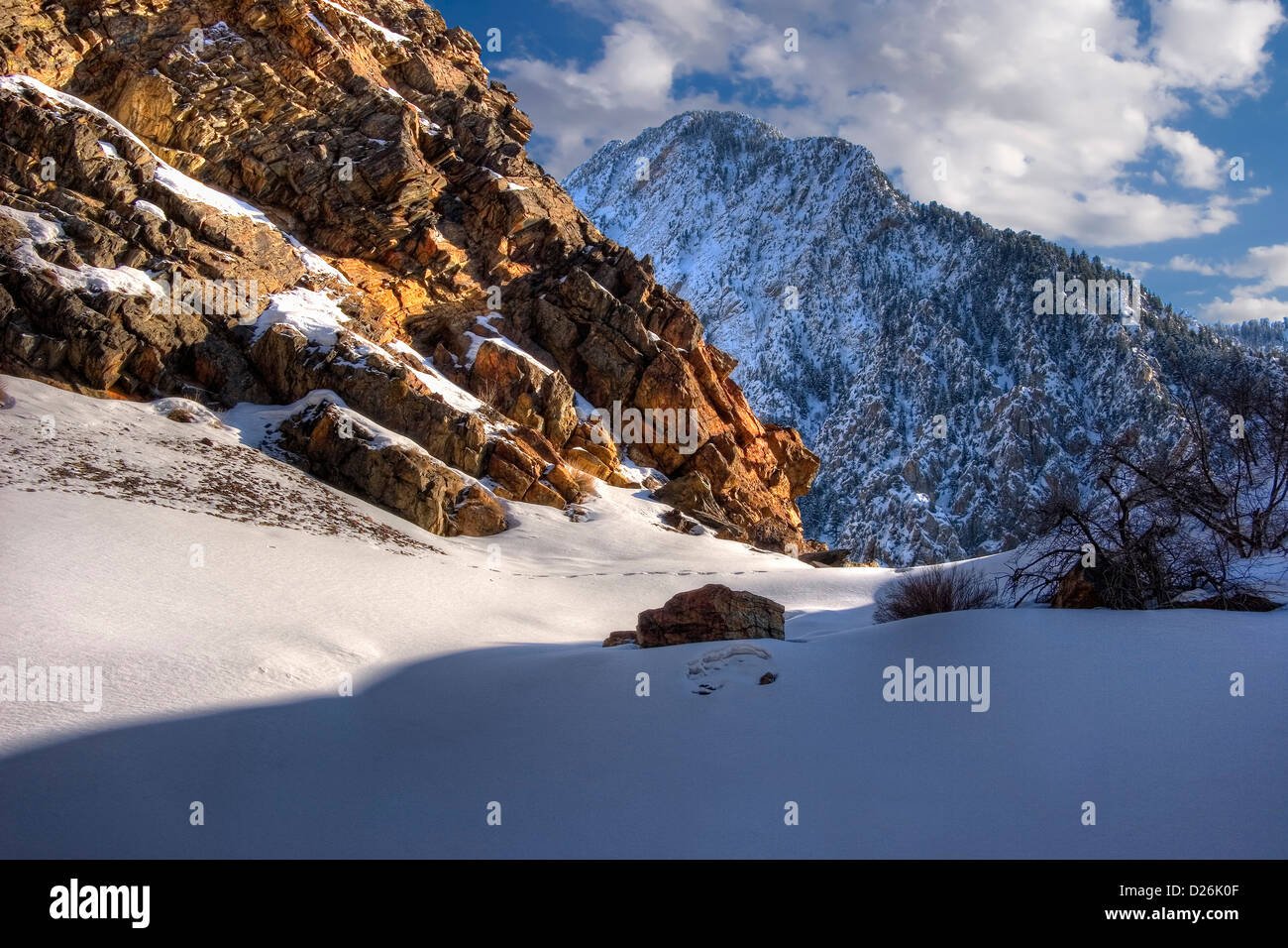 Storm mountain wasatch range utah hi-res stock photography and images ...