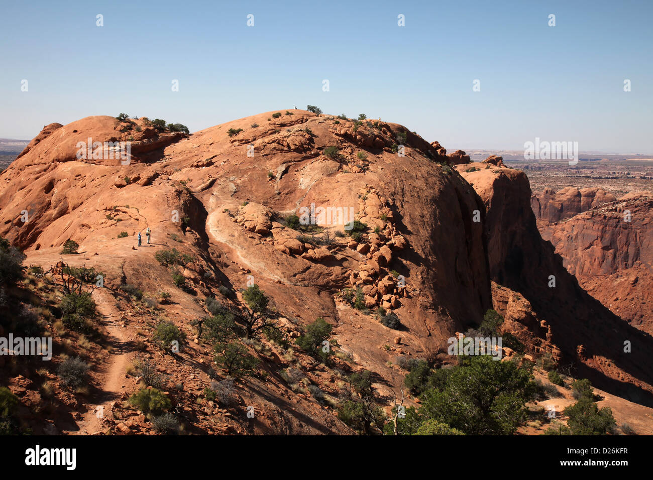 Upheaval Dome Canyonlands NP Utah Stock Photo - Alamy