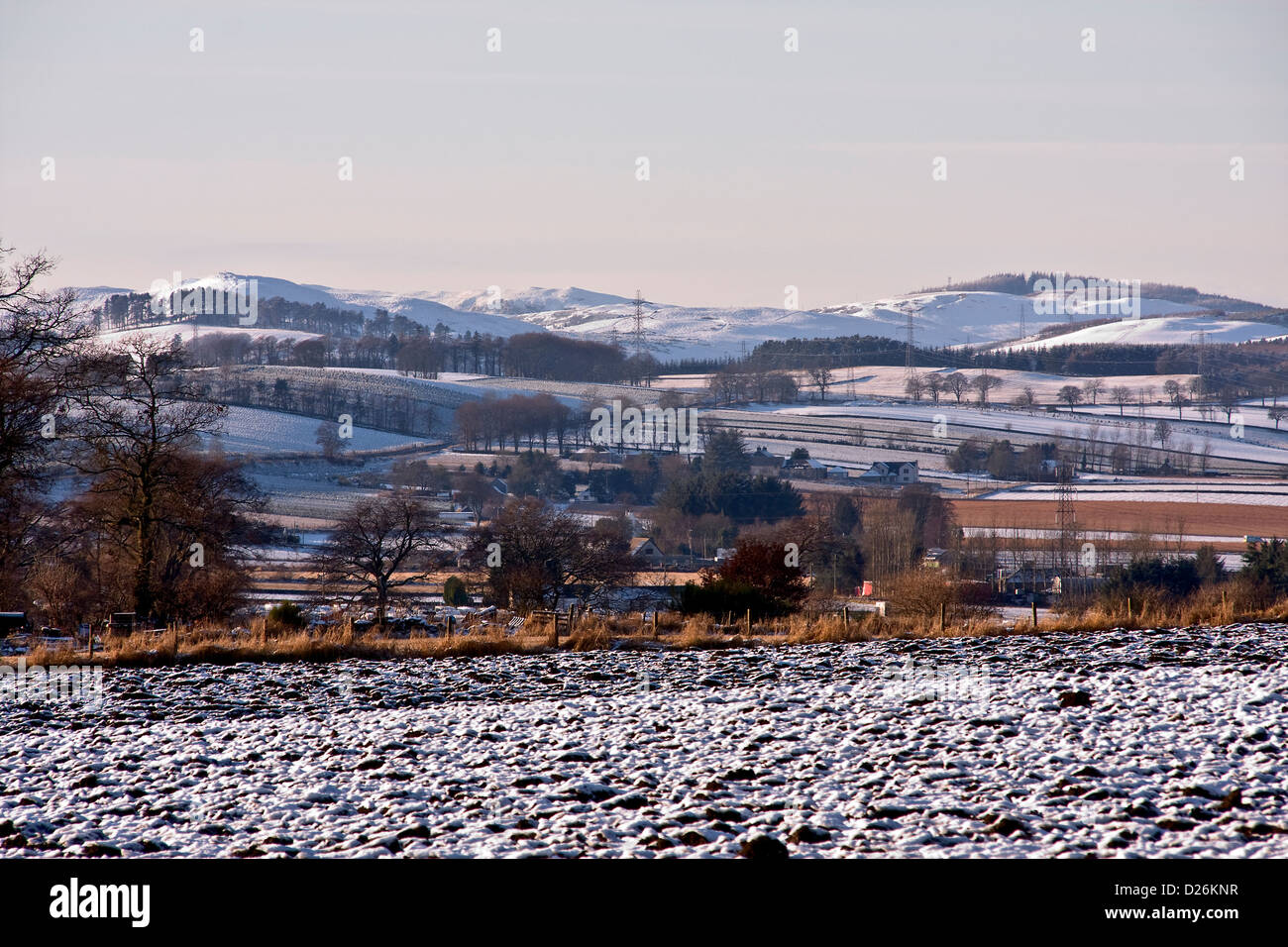 Snow landscape dundee hi-res stock photography and images - Alamy