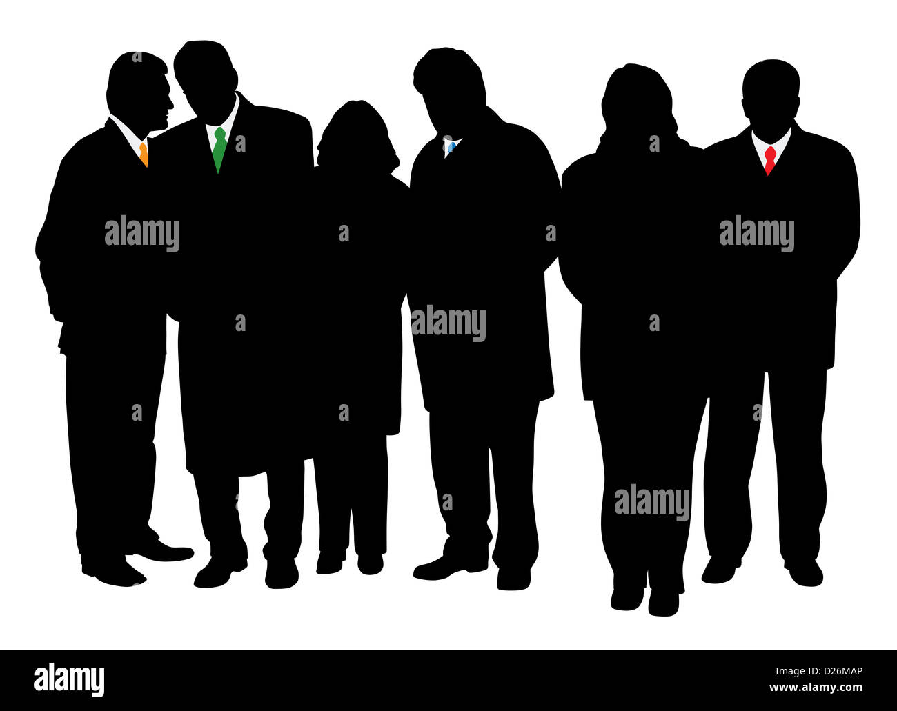 Business people office meeting green Cut Out Stock Images & Pictures ...