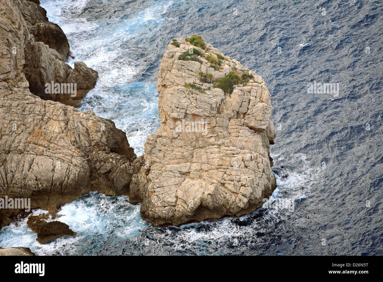 Formentor, Mallorca, Spain, cliffs on the Formentor peninsula Stock ...