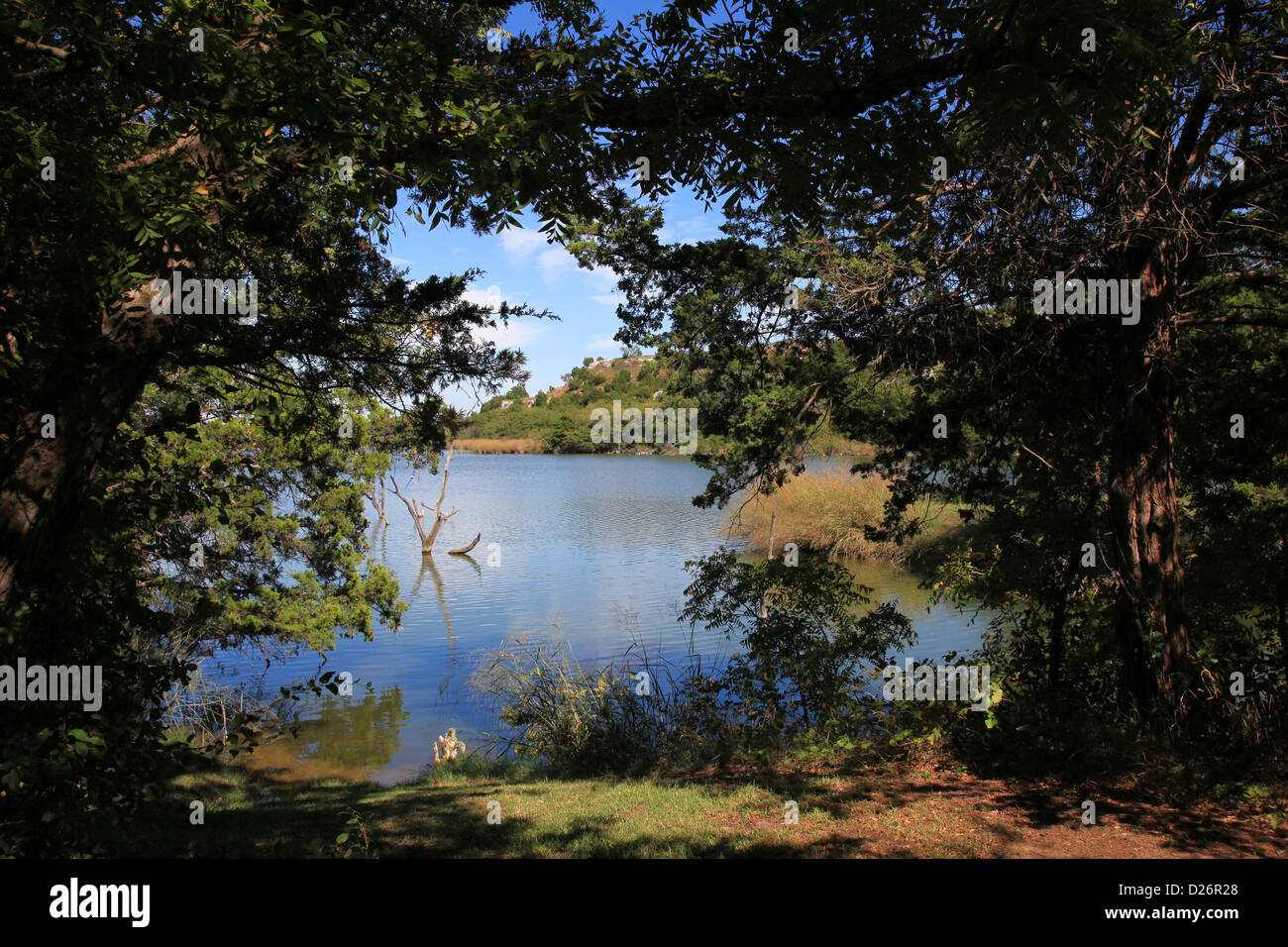 Lake Watonga Roman Nose St Park OK Stock Photo - Alamy