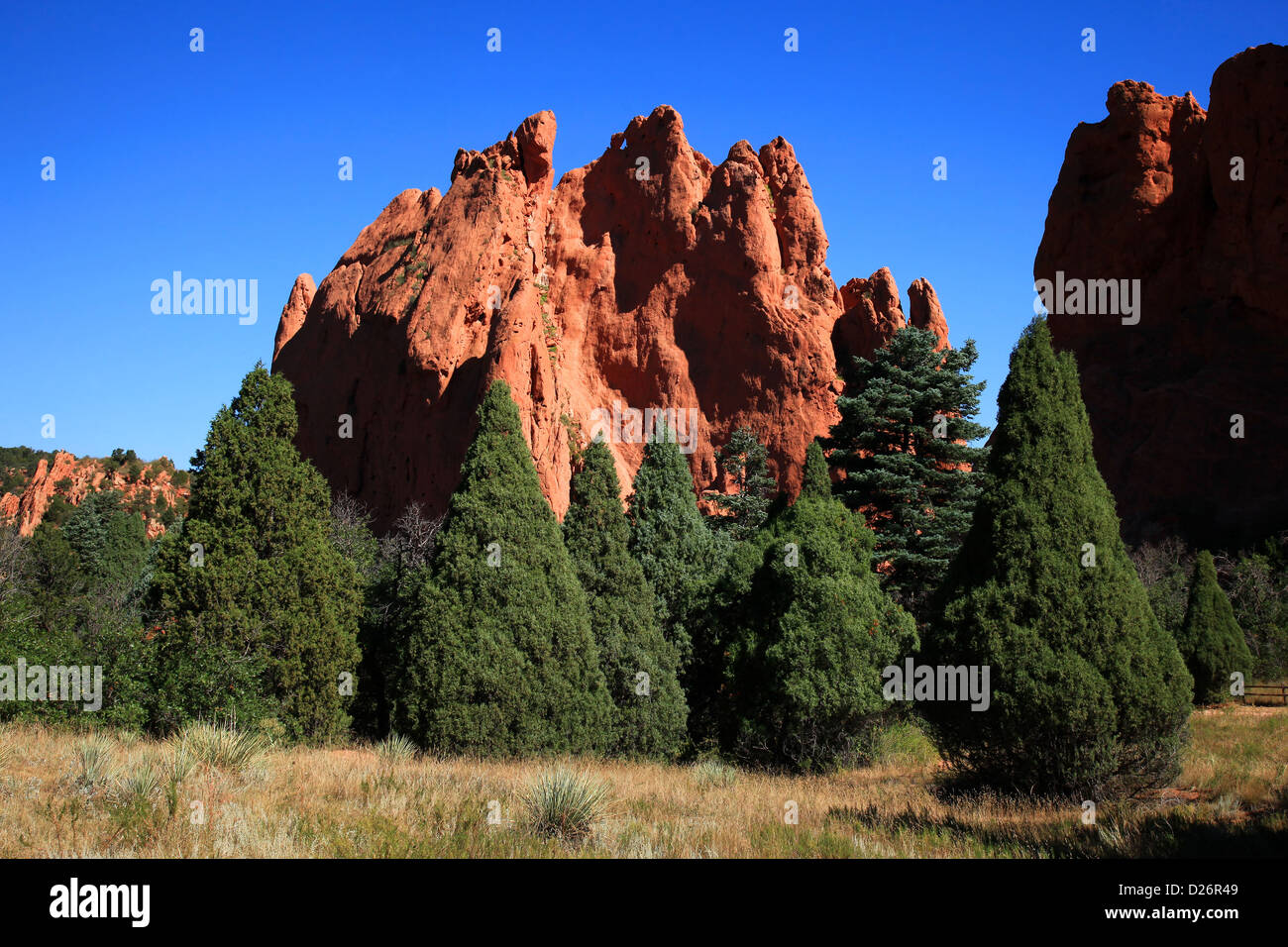 Garden of the Gods Park CO Stock Photo - Alamy