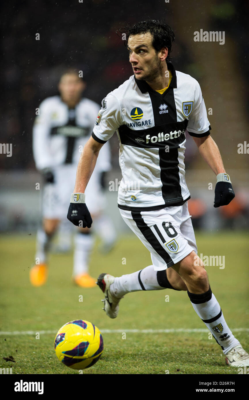 Marco Parolo (Parma), JANUARY 13, 2013 - Football / Soccer : Italian ...