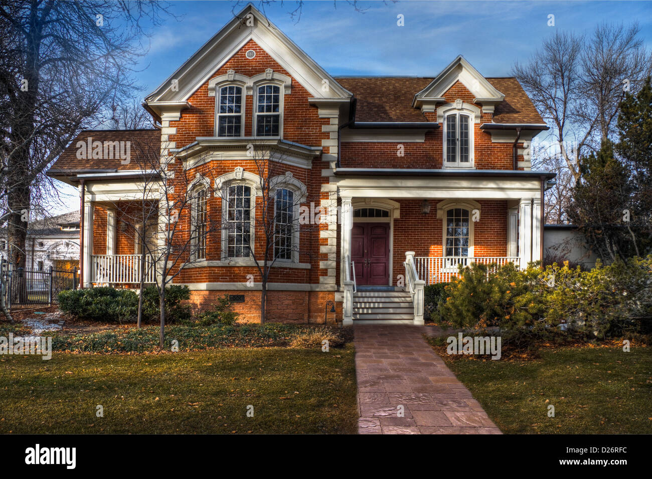 Nineteenth Century Home Stock Photo - Alamy