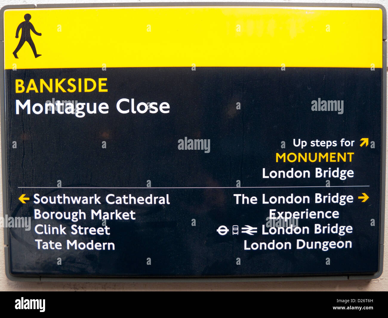 London attractions map hi-res stock photography and images - Alamy