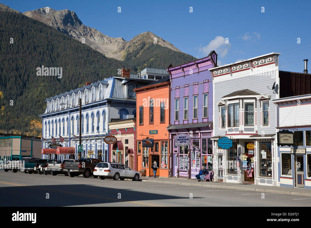 Silverton historic district buildings hi-res stock photography and ...