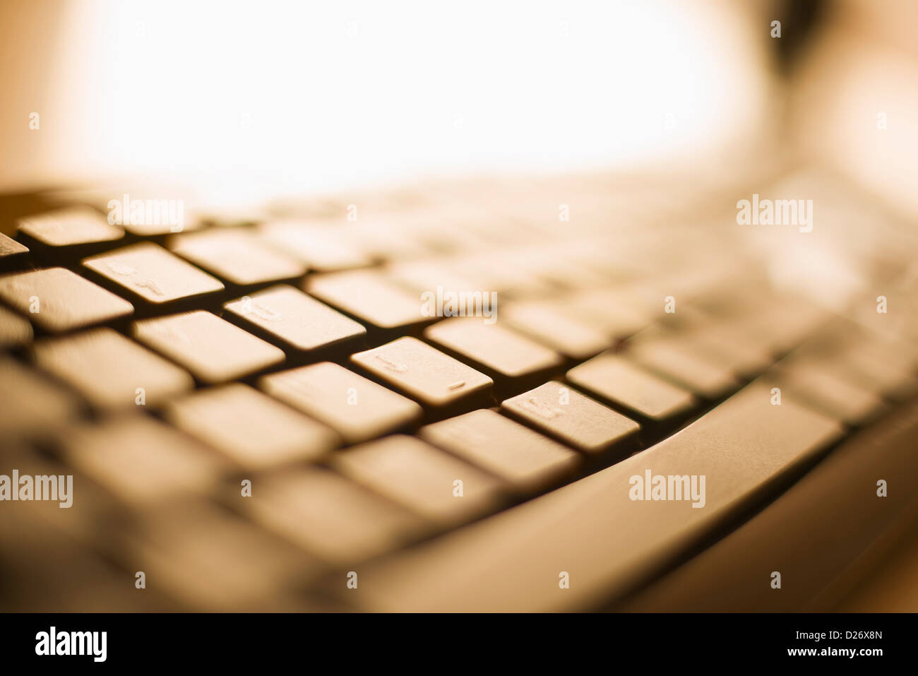 Detail of computer keyboard Stock Photo - Alamy