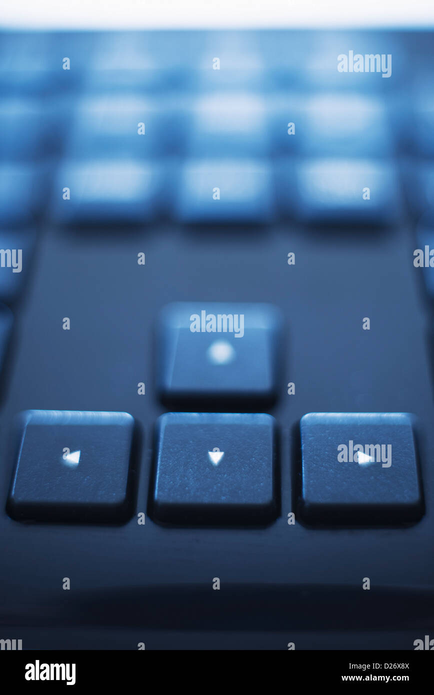 Detail of computer keyboard Stock Photo - Alamy