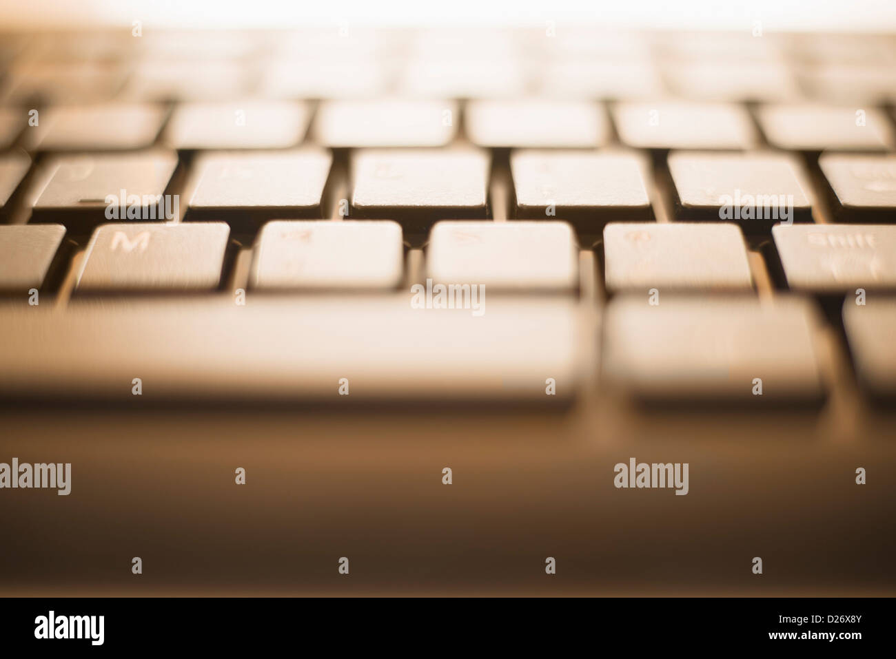 Detail of computer keyboard Stock Photo - Alamy