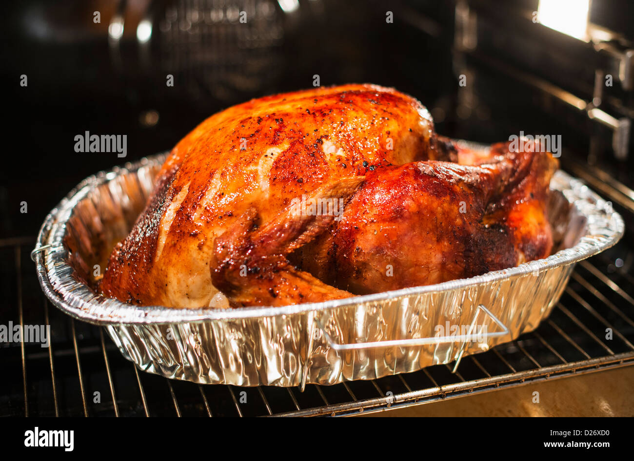 USA, New York State, Roast turkey Stock Photo - Alamy